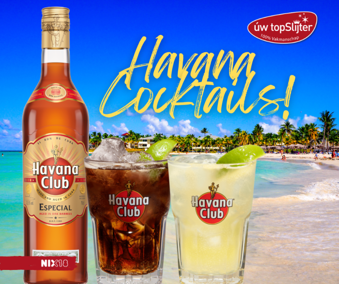 De premium gouden rum, Havana Club Especial - t Kleine Uiltje - úw ...