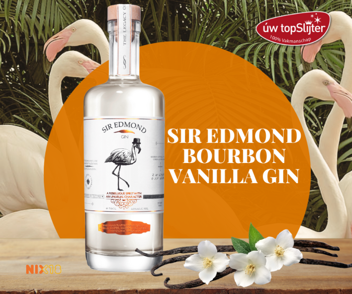 Sir Edmond Bourbon Vanilla Gin - t Kleine Uiltje - úw topSlijter